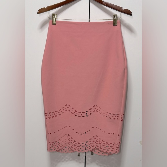 Elizabeth and James | Skirts | Elizabeth And James Audrey Skirt With Laser Cutouts | Poshmark